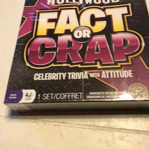 Spin Masters | Toys | Fact Or Crap Celebrity Trivia Game | Poshmark